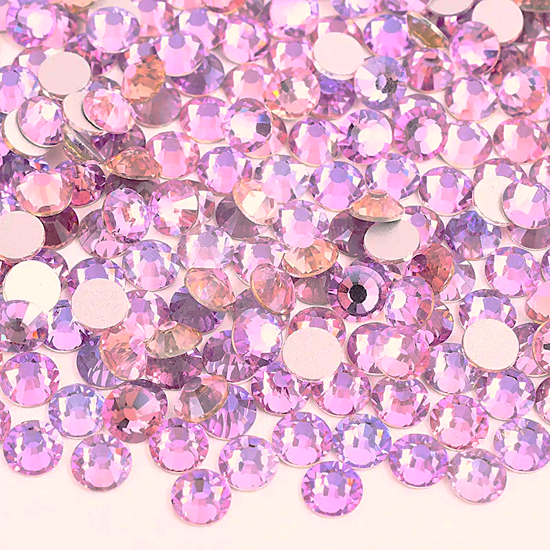 Pink Violet Glass Rhinestones – The Bling Dispensary